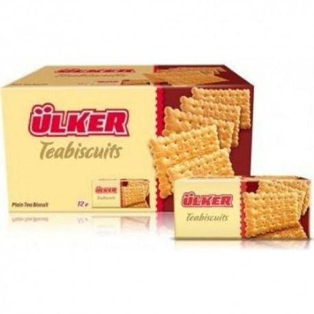 Ulker Tea Biscuits 147 gm x 12 - Save منصة سيڤ