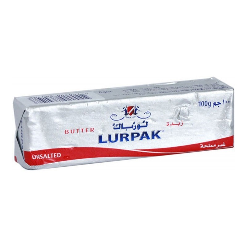 Lurpak unsalted butter 100g 80-77380 - Save منصة سيڤ